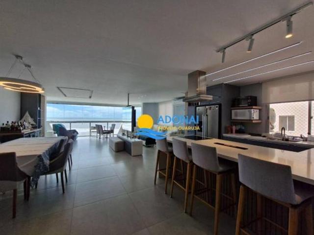 Apartamento frente mar com lazer — Astúrias — Guarujá