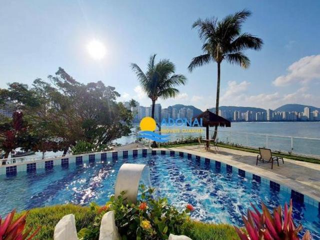 Apartamento frente mar com lazer — Astúrias — Guarujá