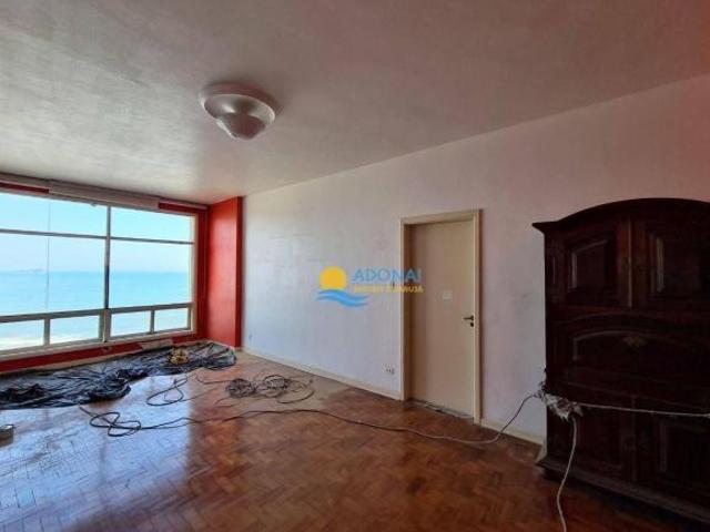 Apartamento frente mar com sacada — Astúrias — Guarujá
