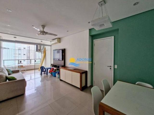 Apartamento frente mar com sacada — Astúrias — Guarujá