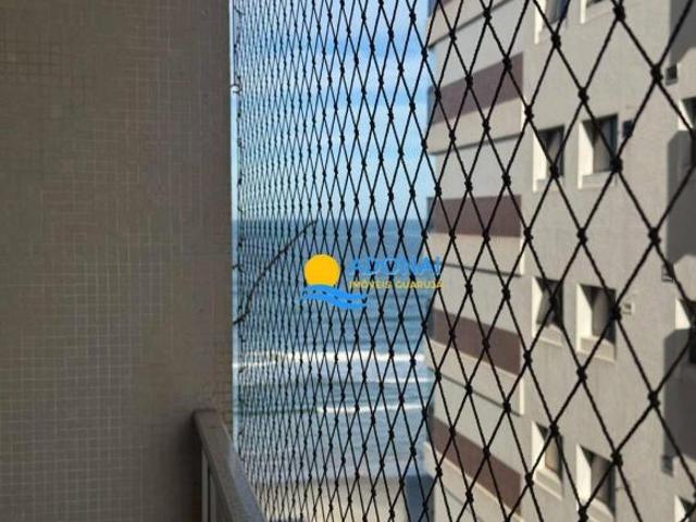 Apartamento frente mar com sacada — Astúrias — Guarujá