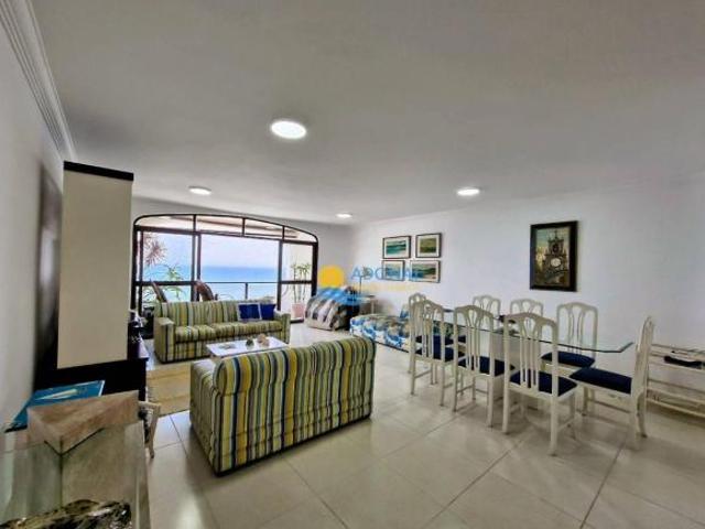 Apartamento frente mar com sacada — Astúrias — Guarujá