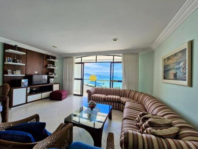 Apartamento frente mar com sacada — Astúrias — Guarujá