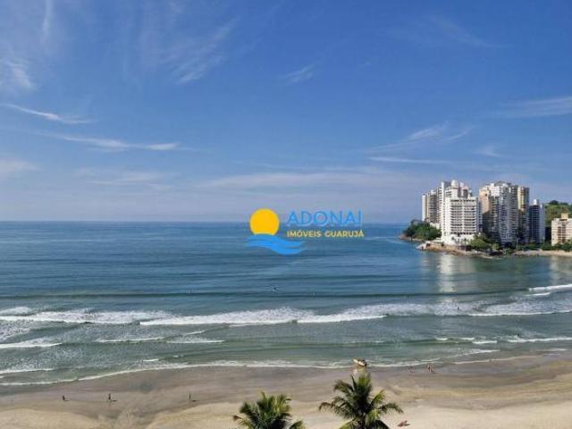 Apartamento frente mar com sacada — Astúrias — Guarujá