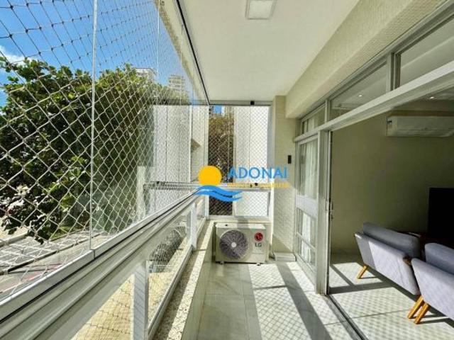 Apartamento frente mar com sacada — Astúrias — Guarujá