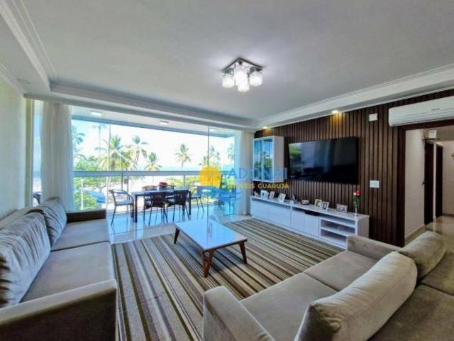 Apartamento frente mar com sacada — Pitangueiras — Guarujá