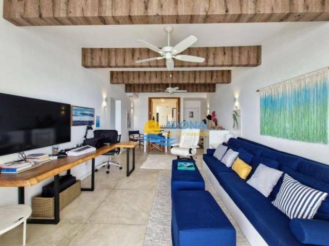 Apartamento frente mar com sacada — Pitangueiras — Guarujá