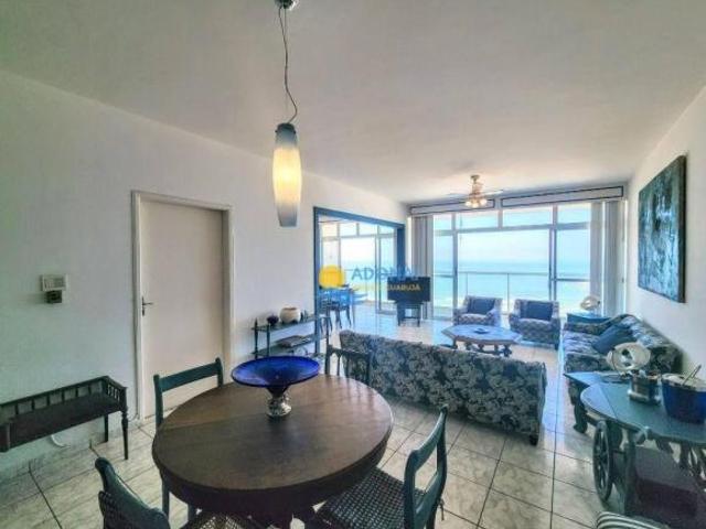 Apartamento frente mar com sacada — Pitangueiras — Guarujá
