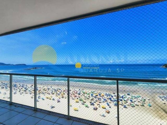 Apartamento frente mar com sacada — Pitangueiras — Guarujá