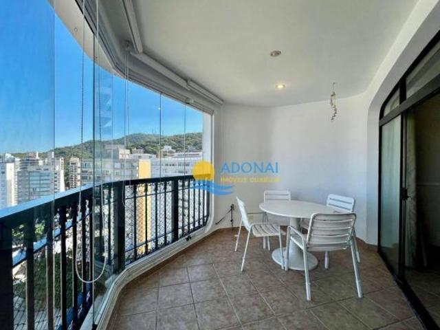 Apartamento frente mar com sacada — Pitangueiras — Guarujá