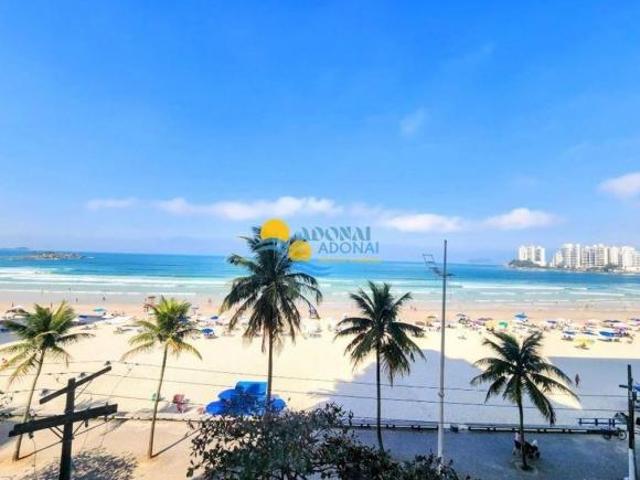Apartamento frente mar com sacada — Pitangueiras — Guarujá