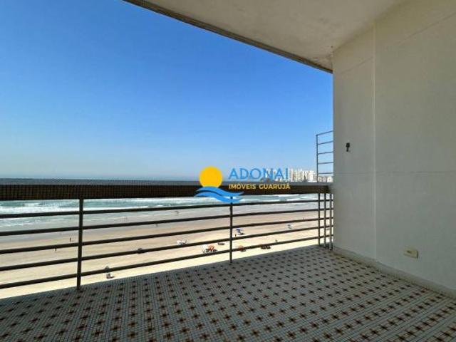 Apartamento frente mar com sacada — Pitangueiras — Guarujá