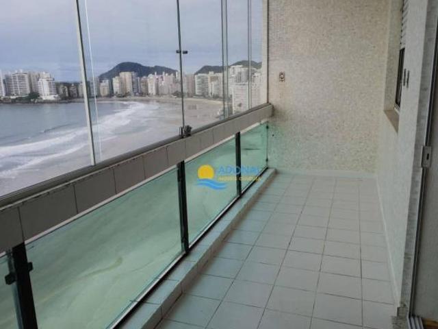 Apartamento frente mar com sacada — Pitangueiras — Guarujá