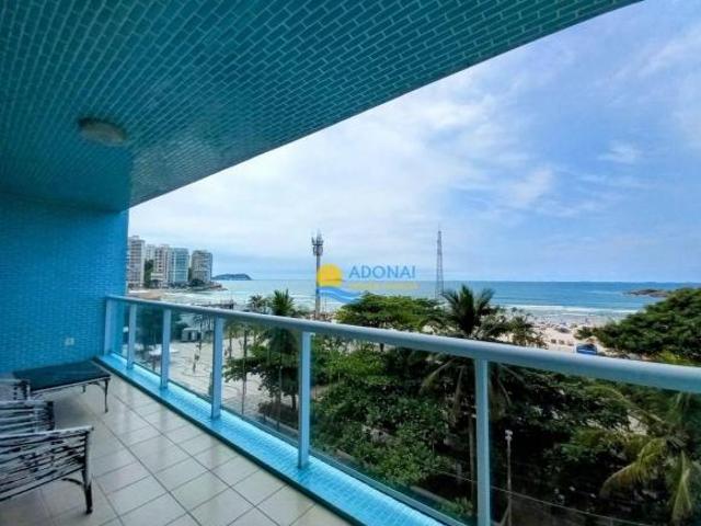 Apartamento frente mar com sacada — Pitangueiras — Guarujá