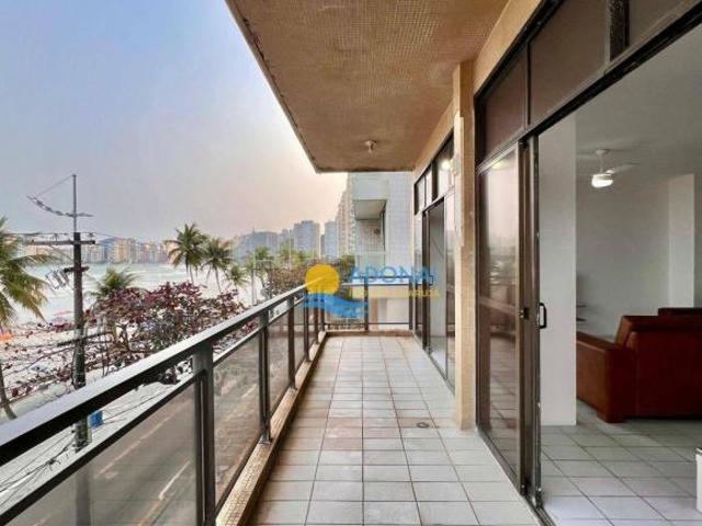 Apartamento frente mar com sacada — Pitangueiras — Guarujá