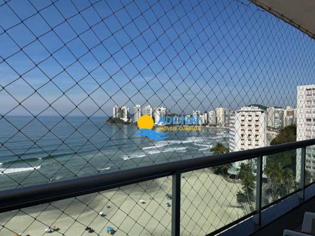 Apartamento frente mar com sacada — Pitangueiras — Guarujá