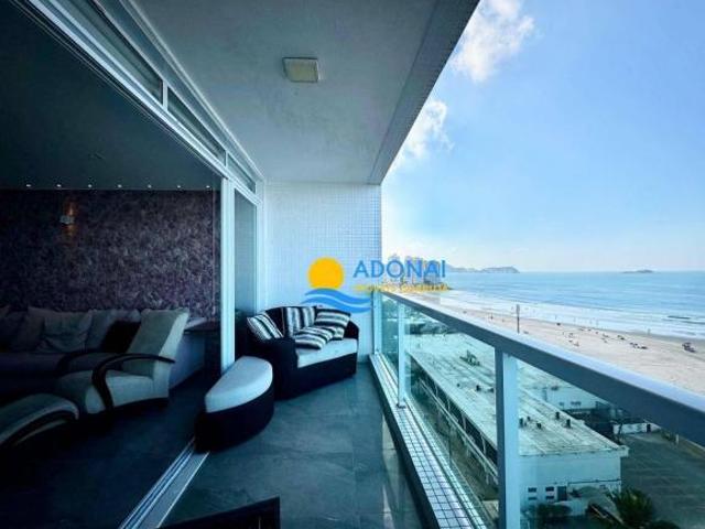 Apartamento frente mar com sacada — Pitangueiras — Guarujá
