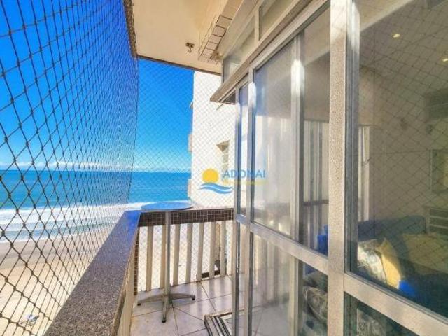 Apartamento frente mar com sacada — Pitangueiras — Guarujá