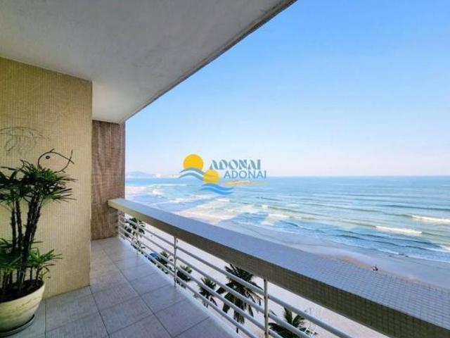 Apartamento frente mar com sacada — Pitangueiras — Guarujá
