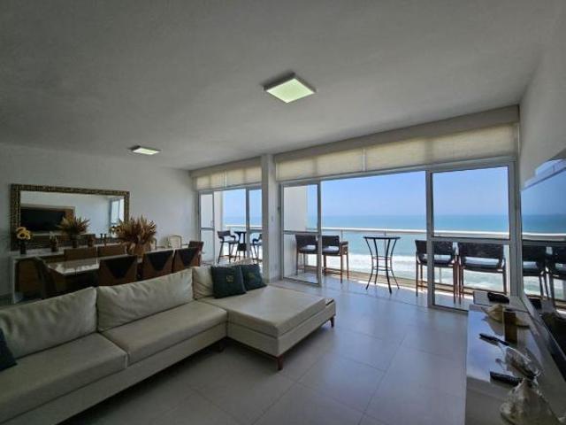 Apartamento frente mar com sacada — Pitangueiras — Guarujá