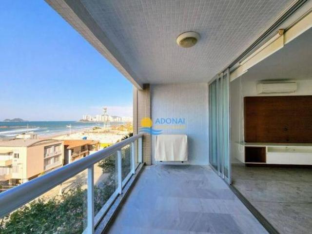 Apartamento frente mar com sacada — Pitangueiras — Guarujá