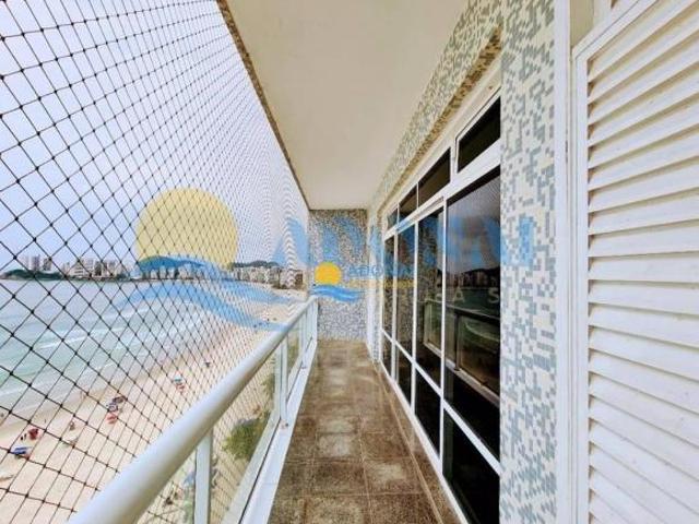 Apartamento frente mar com sacada — Pitangueiras — Guarujá