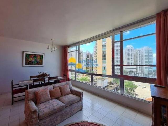 Apartamento frente mar com sacada — Pitangueiras — Guarujá
