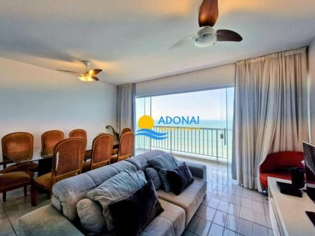 Apartamento frente mar com sacada — Pitangueiras — Guarujá