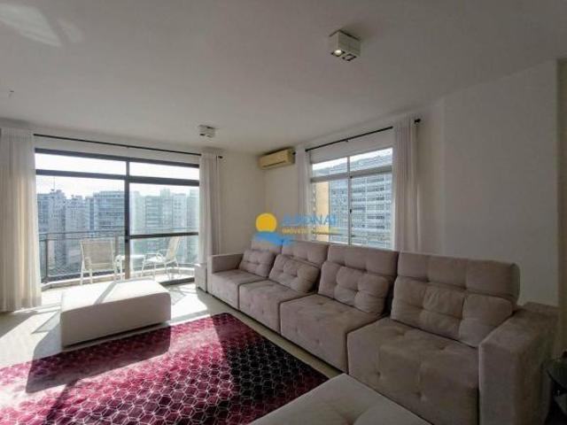 Apartamento frente mar com sacada — Pitangueiras — Guarujá