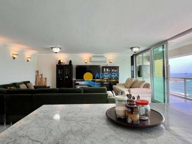 Apartamento frente mar com sacada — Pitangueiras — Guarujá