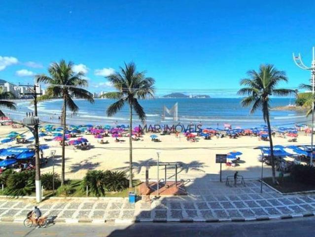 Apartamento frente mar da praia das Astúrias no Guarujá!