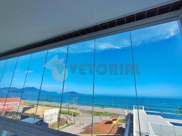 Apartamento frente mar em Caraguatatuba, Massaguaçu, com 3 quartos, 86m²