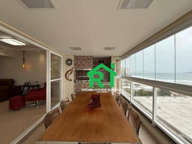 Apartamento Frente Mar em Pitangueiras | 3 Suítes | Vista Panorâmica | 2 Vagas