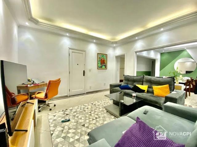 Apartamento Frente Mar em São Vicente 2 Quartos