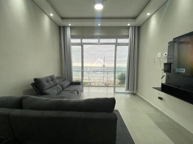 Apartamento frente mar Pitangueiras, Guarujá SP, 3 quartos, 1 suíte, 2 salas, 3 banheiros, 1 vaga, 1