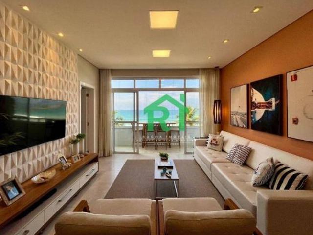 Apartamento Frente Mar, Reformado, 5 Suítes, 2 Vagas, Pitangueiras Guarujá/SP
