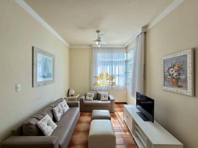 Apartamento frente mar reformado na Praia das Astúrias – Alfa Imóveis Guarujá