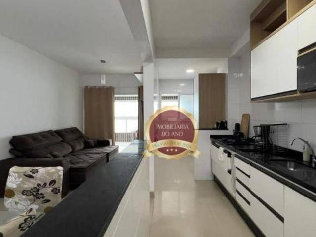 Apartamento Frente Mar Total à Venda na Vila Atlântica | 88m², 2 Dormitórios, Suíte e Varanda Grande