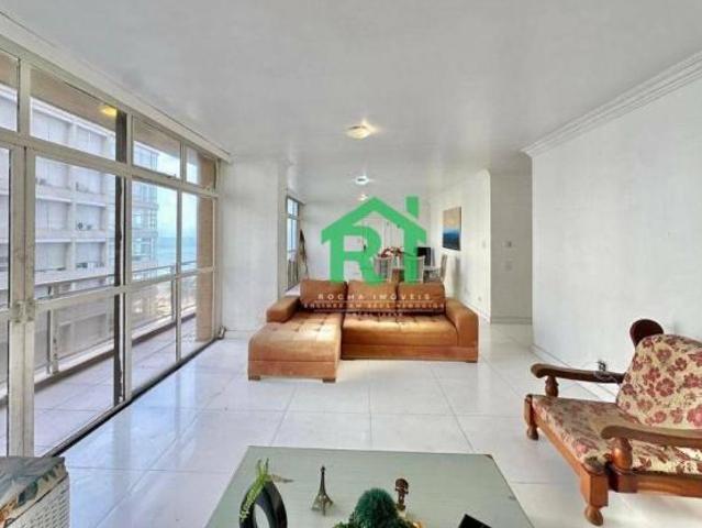 Apartamento frente mar, vista mar, 3 dormitórios 1 suíte, 1 vaga, Pitangueiras, Guarujá/SP