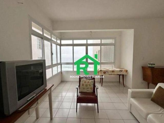 Apartamento frente mar, vista mar com 3 quartos, 2 vagas à venda em Pitangueiras, Guarujá