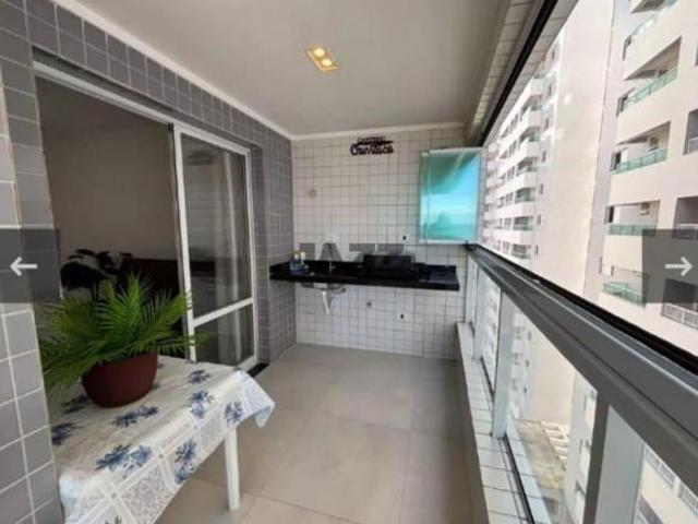 Apartamento Frente Mar 1 quarto Sacada Goirmet Piscina Caiçara Praia Grande