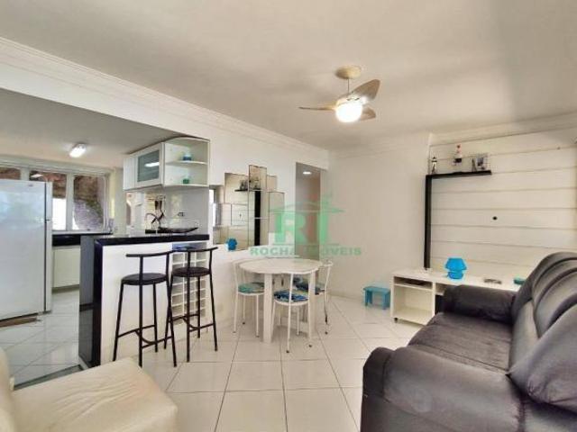 Apartamento frente mar, 2 dormitórios 1 suíte, 1 vaga, Pitangueiras, Guarujá