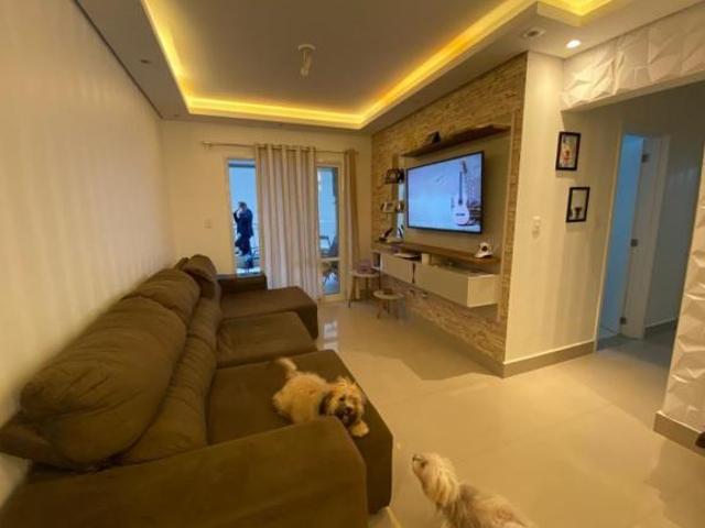 Apartamento frente mar, 2 dormitórios, uma suíte, duas vagas de garagem, sacada gourmet, vista mar