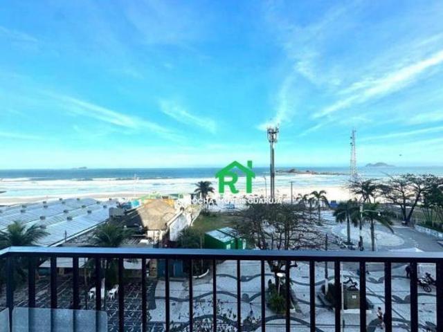 Apartamento frente mar, 3 dormitórios, 2 vagas, lazer, à venda por R$ 1.150.000 Pitangueiras Gua