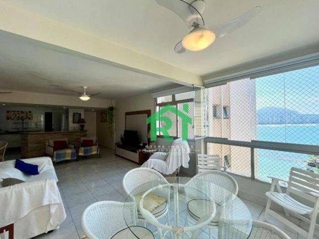 Apartamento Frente Mar, 3 dormitórios 2 suítes, 1 vaga, Lazer, Jardim Astúrias Guarujá