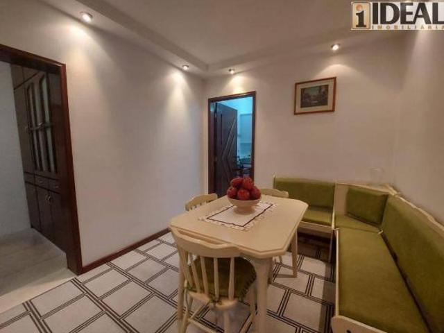 Apartamento frente mar, 3 dormitórios, no bairro do Boqueirão, em Santos