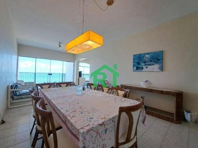Apartamento Frente Mar, 3 Dormitórios sendo 3 Suítes, 1 Vaga, Pitangueiras, Guarujá/SP