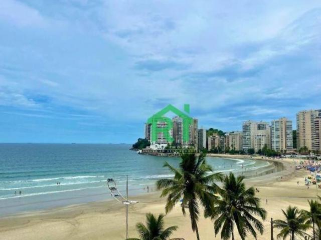 Apartamento Frente Mar, 3 Dormitórios Suítes, 2 Vagas, Jardim Astúrias, Guarujá/SP