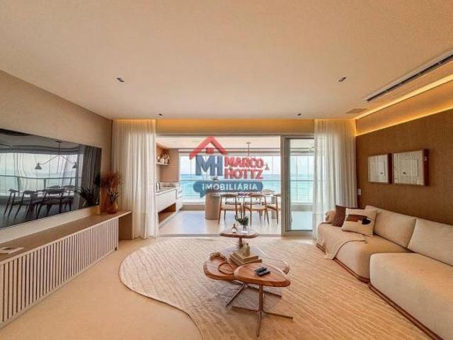 Apartamento frente mar 3 suítes lançamento canto do forte