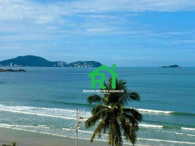 Apartamento Frente Mar, 3 Quartos 1 Suíte, 1 Vaga, à venda em Jardim Astúrias Guarujá/SP